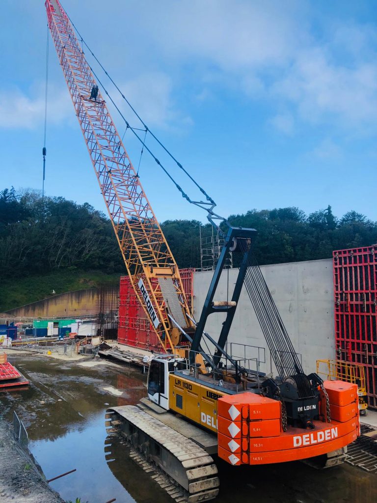 Liebherr LR1130 130t Crawler Crane for sale - Delden Cranes