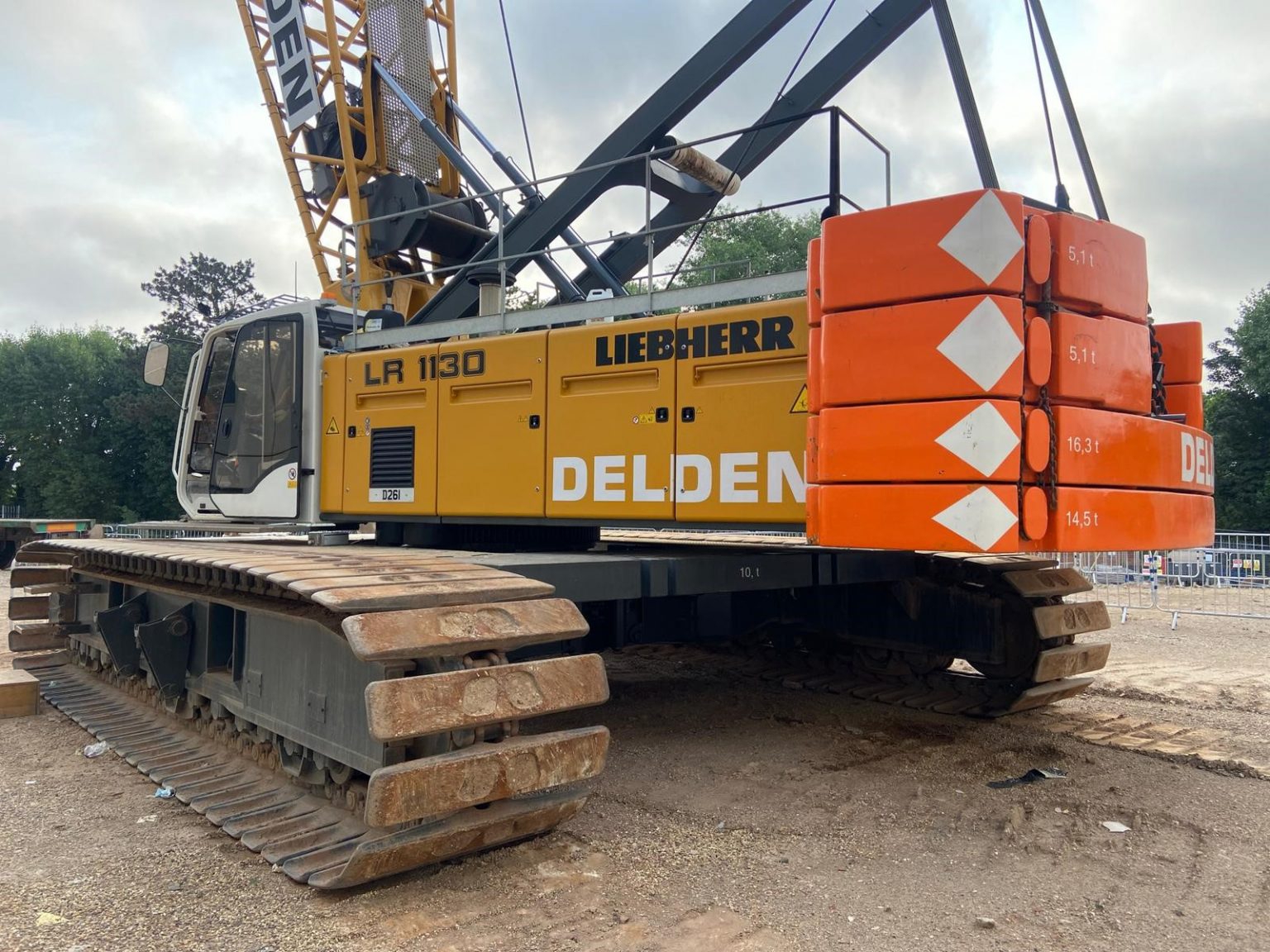 Liebherr LR1130 130t Crawler Crane for sale - Delden Cranes