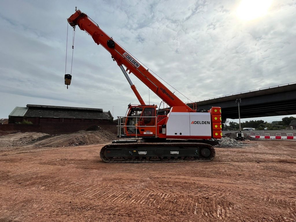 Sennebogen 673 70t Crawler Crane for sale - Delden Cranes