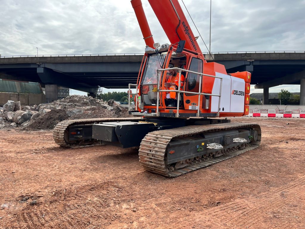 Sennebogen 673 70t Crawler Crane for sale - Delden Cranes